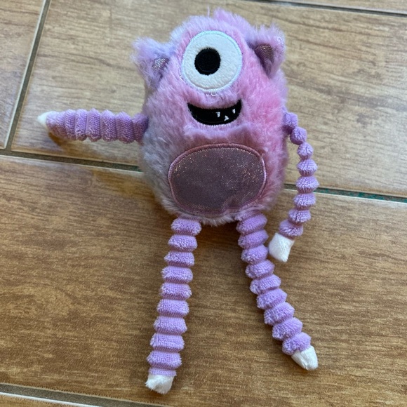 Toys | Pink And Purple Plush Monster Toy | Poshmark